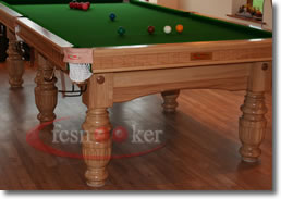Welcome to Fcsnooker - fcsnooker's Solid Hardwood Snooker Tables - Leg ...